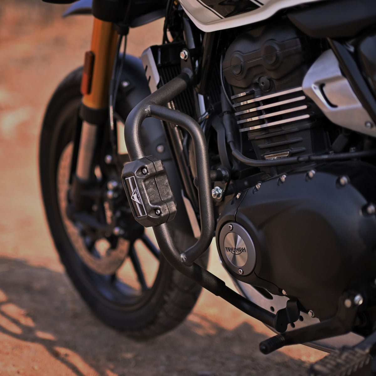 Crash Leg Guard for Triumph Scrambler 400x - Auto Engina – autoengina.com