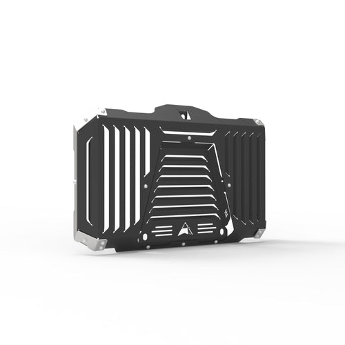 Himalayan 450 Radiator Guard | Black-Silver | Auto Engina – autoengina.com