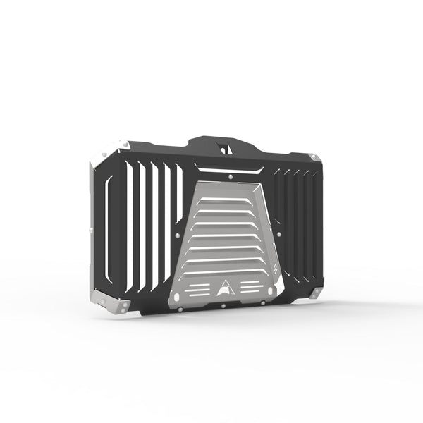 Himalayan 450 Radiator Guard | Black-Silver | Auto Engina – autoengina.com