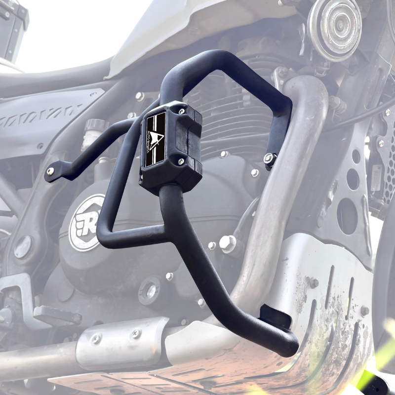 Royal Enfield Himalayan Crash Guard (Black) - Auto Engina – autoengina.com